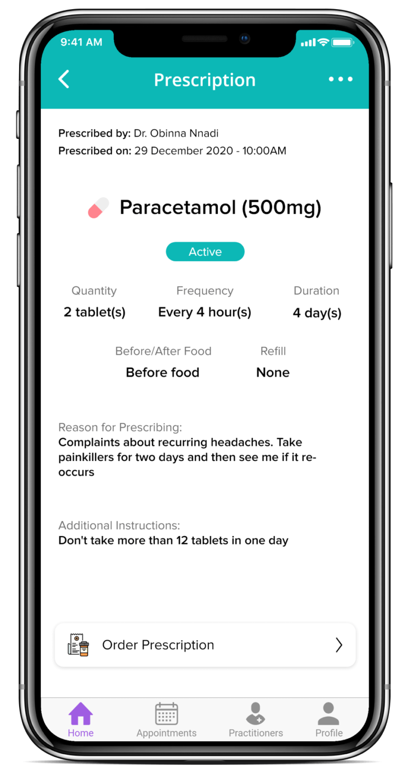 Prescriptions - DRO Health